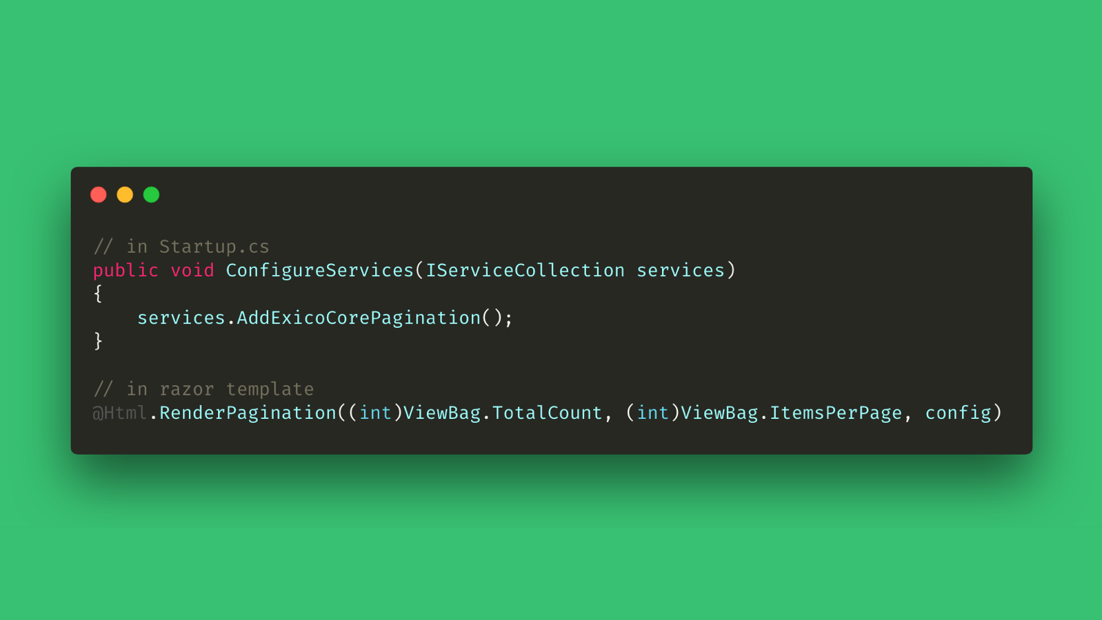 ASP.NET Core Pagination Library - BuiltWithDot.Net