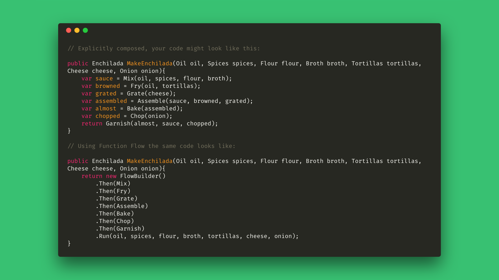 Function Flow - BuiltWithDot.Net