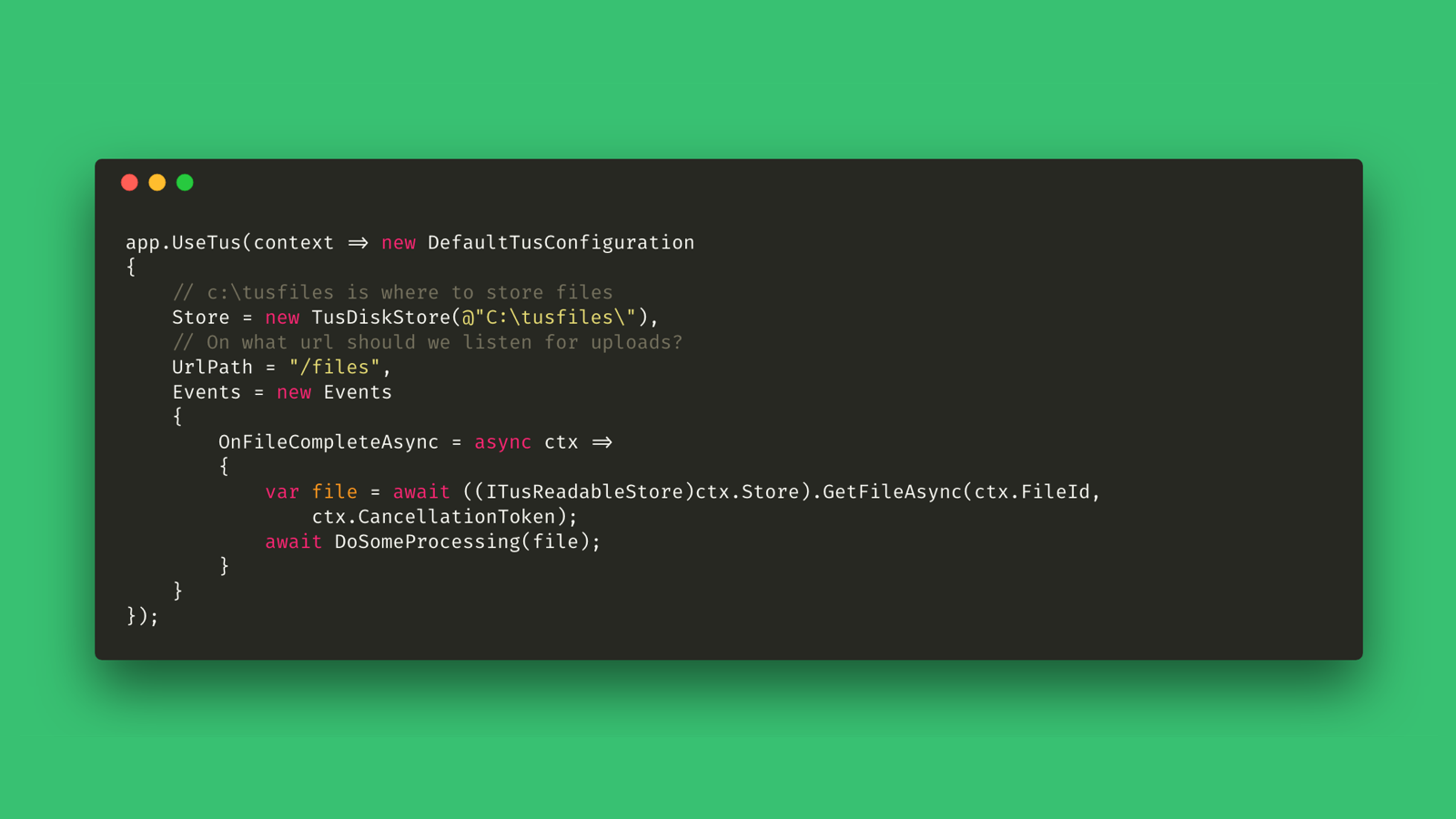 tusdotnet - BuiltWithDot.Net
